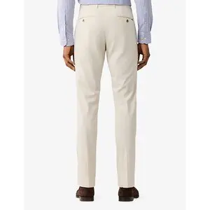 HACKETT Kensington Ribbed Slim-fit Stretch-cotton Chinos