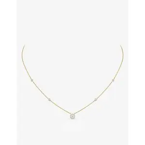 Messika Joy Xs Diamond Gold Necklace - Yellow