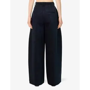 RUOHAN Elen Barrel-leg Cotton-blend Trousers