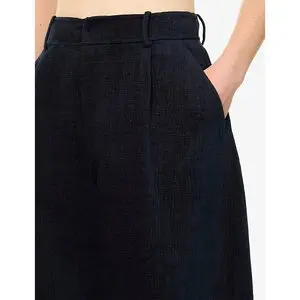 RUOHAN Elen Barrel-leg Cotton-blend Trousers