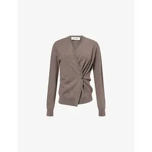 ROHE FRAMES Twist-front Ballet Cardigan