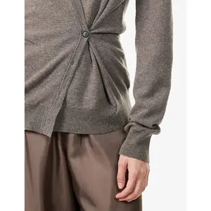 ROHE FRAMES Twist-front Ballet Cardigan