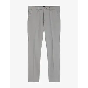 BOSS Slim-fit Tapered Cotton-blend Trousers