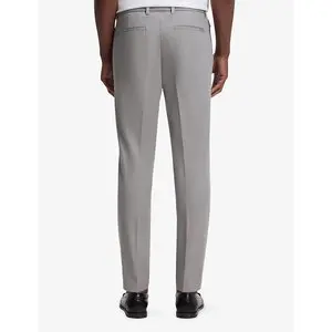 BOSS Slim-fit Tapered Cotton-blend Trousers