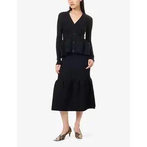CFCL Pottery V-neck Knitted Cardigan