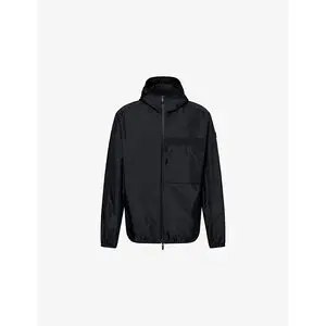 Moncler Fonteghi Hooded Zip-up Jacket - Black