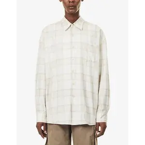 Our Legacy Borrowed Checked Cotton Shirt