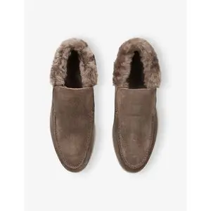 AURELIEN Aurélien City Lined Suede Loafers