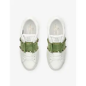 Valentino Garavani Rockstud Leather Trainers