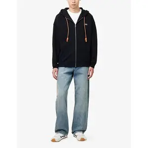 Loewe Anagram-embroidered Cotton Hoody