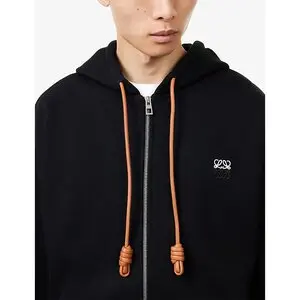 Loewe Anagram-embroidered Cotton Hoody