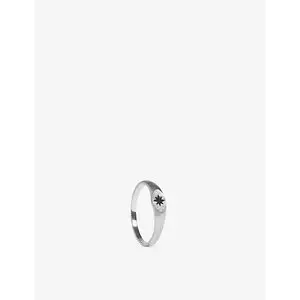 Monica Vinader Guiding Star Signet Ring