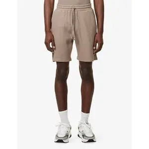 ARNE Relaxed-fit Waffle Cotton Shorts