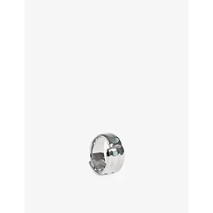 Monica Vinader Sterling And Amazonite Ring - Silver