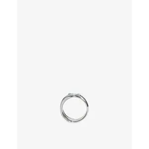 Monica Vinader Amaia Bold Sterling- And Amazonite Ring
