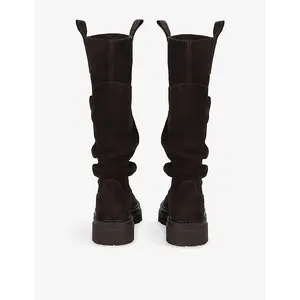 Steve Madden Kiona High-leg Flat Suede Boots