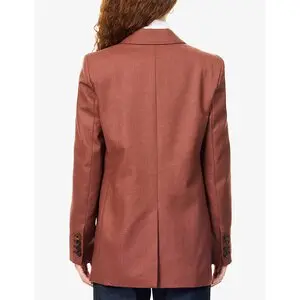 BLAZÉ MILANO Double-breasted Virgin Wool And Cashmere-blend Blazer