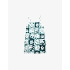 RO&ZO Zodiac Print Longline Camisole Top