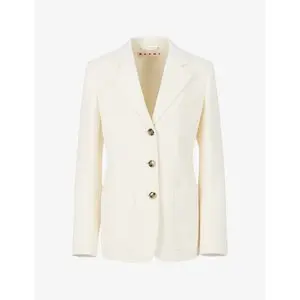 Marni Wool Crepe Blazer - 00w03
