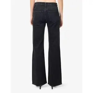 Paige Sofia Flared-leg Denim Jeans