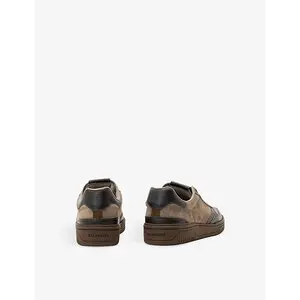 ALLSAINTS Regan Leather And Suede Trainers