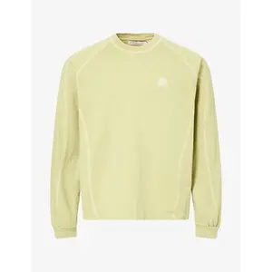 PELLADOR Overlock Long-sleeve Cotton T-shirt - Green