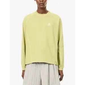 PELLADOR Overlock Long-sleeve Cotton T-shirt
