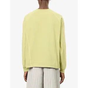 PELLADOR Overlock Long-sleeve Cotton T-shirt