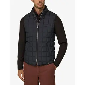 Boggi Milano Quilted Goose-down Gilet
