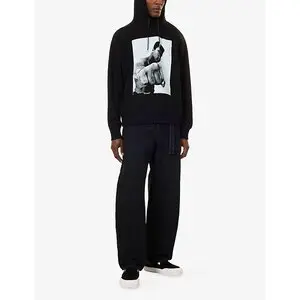 Sacai Ali Graphic-print Cotton Hoody