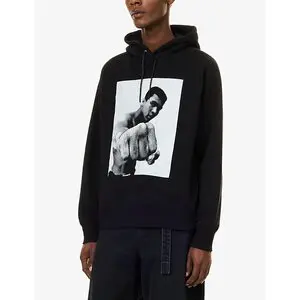 Sacai Ali Graphic-print Cotton Hoody