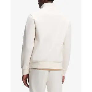 BOSS Funnel-neck Half-zip Cotton Sweatshirt Xxxl