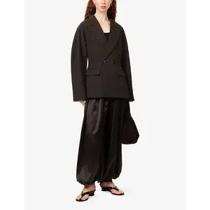 THE COUTURE CLUB Tailored Cinched Waist Woven Blazer