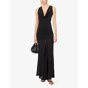 BELLE ANNA Jewel Maxi Skirt - Black