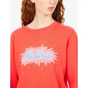 MOTHER The Dorito Camper Cotton-jersey Sweatshirt