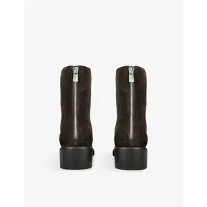 Officine Creative Flore Suede Ankle Boots
