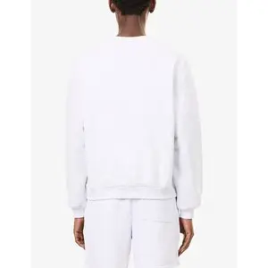 THE COUTURE CLUB Micro Copyright Logo-print Cotton Sweatshirt