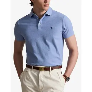 Polo Ralph Lauren Logo-embroidered Custom-fit Cotton Polo Shirt