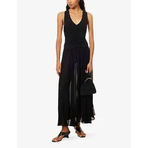 Dissh Coralie Sheer Maxi Skirt