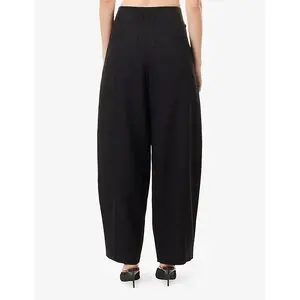 ME+EM Tailored Barrel-leg Woven Trousers