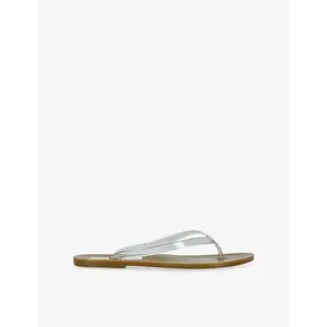 Christopher Esber Jo Pvc Flip Flops - Khaki