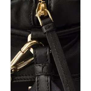 Prada Explore Leather Cross-body Bag - Black