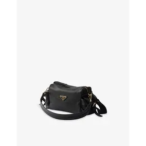 Prada Explore Leather Cross-body Bag - Black
