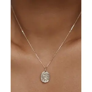 Monica Vinader Sterling St. Christopher Pendant