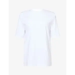 THE FRANKIE SHOP Carrington Cotton-jersey T-shirt - White