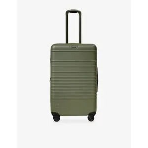 BEIS The Medium Check-in Roller 4-wheel Suitcase 71.5cm - Olive