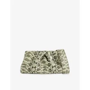 Dries Van Noten Snake-effect Small Pouch