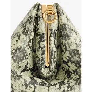 Dries Van Noten Snake-effect Small Pouch