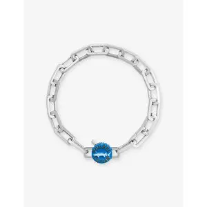 POUBEL Caviar Sterling-silver And Enamel Charm