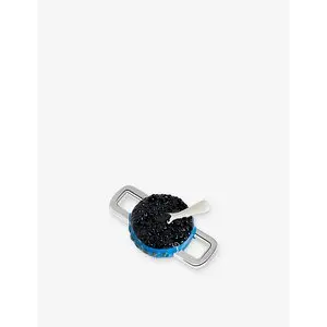 POUBEL Caviar Sterling-silver And Enamel Charm